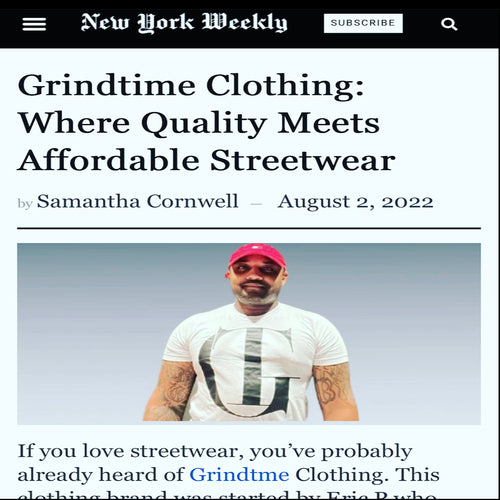 Streetwear Clothing – Grindtme